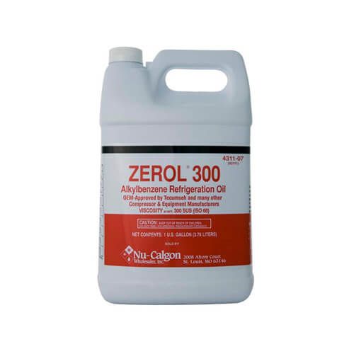 Refrigeration Oil - Zerol 300 6 x 1 Gallon Case for Optimal Performance ...